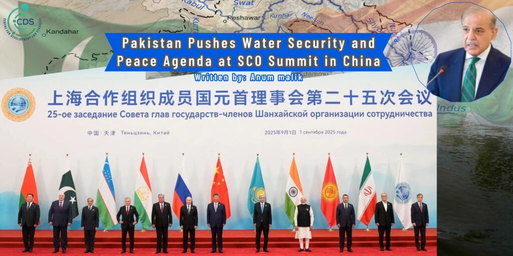 Pakistan Pushes Water Security and Peace Agenda at SCO Summit in China ...